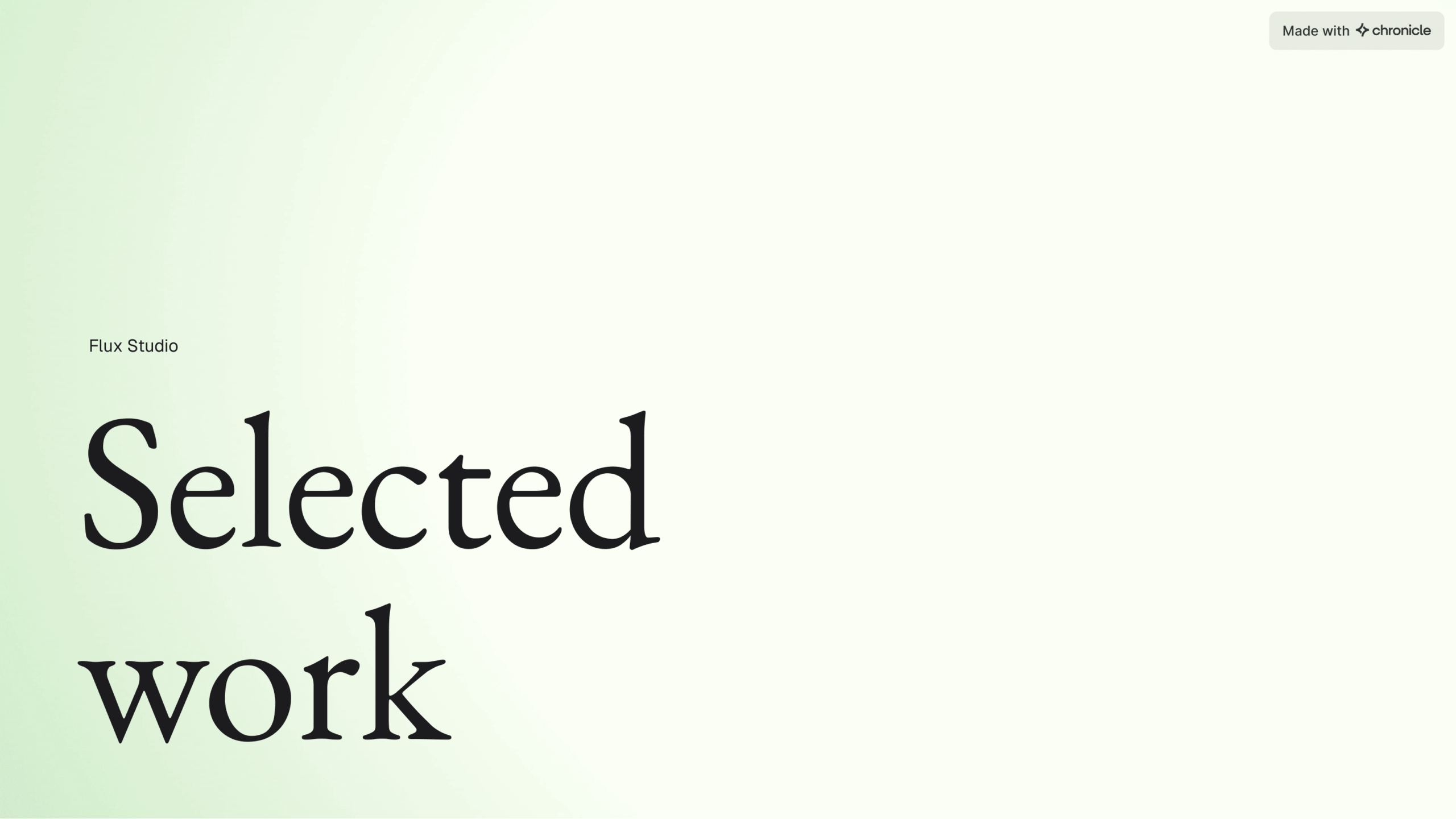 Creative Agency Presentation Template Chronicle