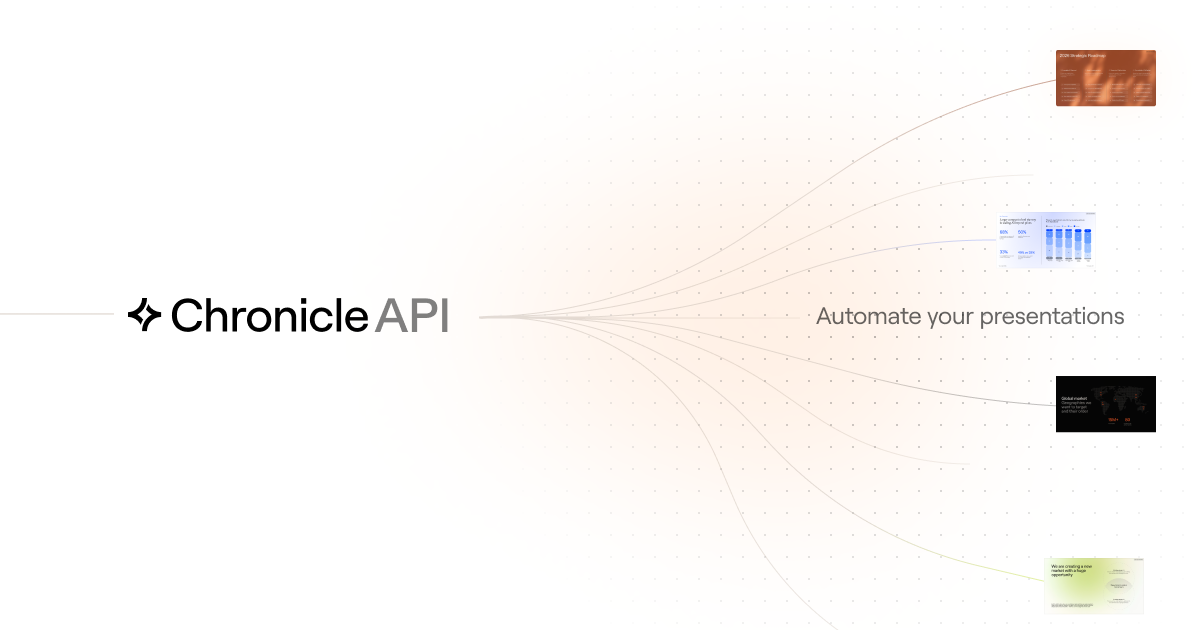 Chronicle API – Generate Presentations Automatically